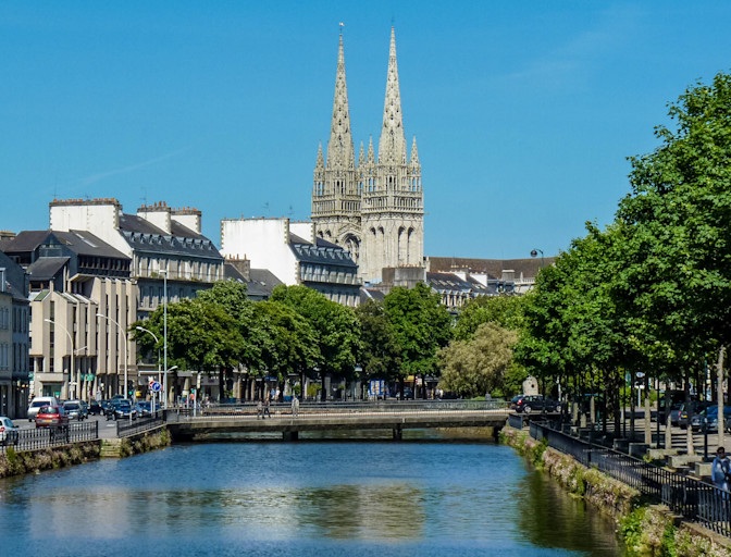 Quimper, an authentic Breton city