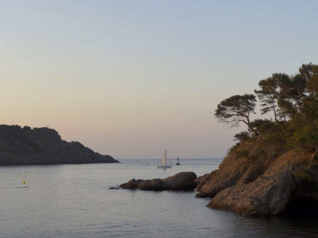 Le parc du Mugel et sa calanque à la Ciotat
