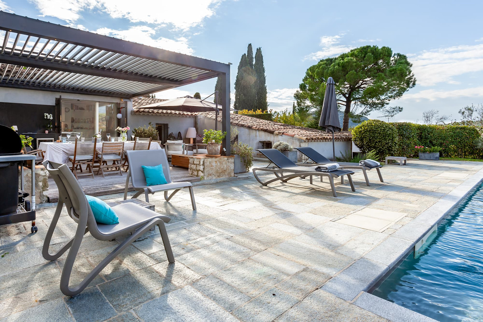 Location avec piscine privée Côte d'Azur