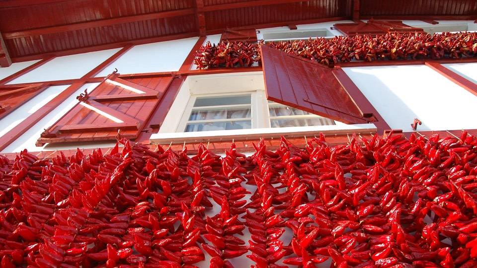 The beautiful towns in the Basque country, west France