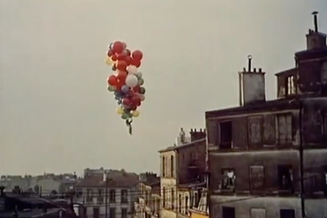 The red balloon, short film by Albert Lamorisse