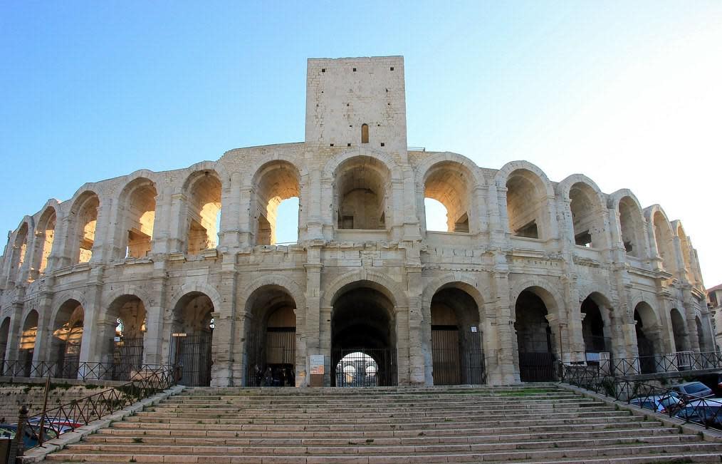 Arles Amphitheatre, Roman architecture, south of France