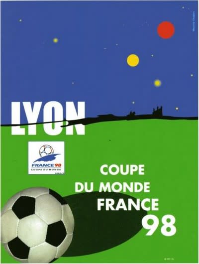 The towns and posters of World Cup 1998