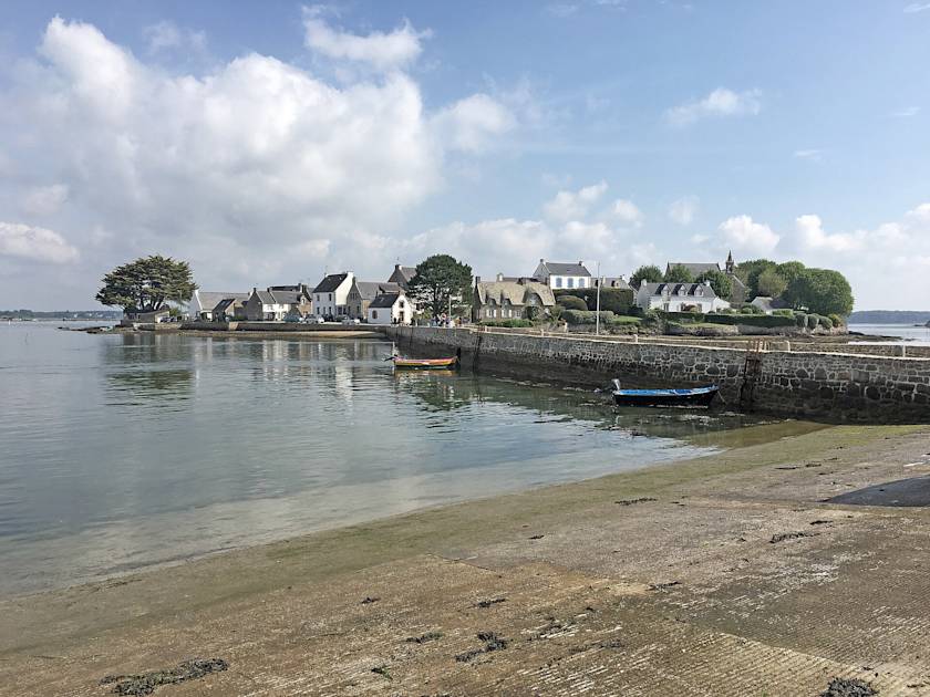 Island of Saint-Cado in Brittany, a natural beauty