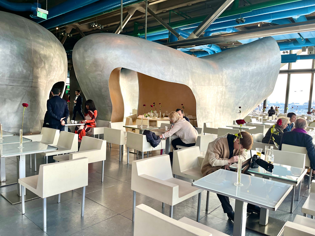 Rooftop the Georges at the Center Pompidou in Paris