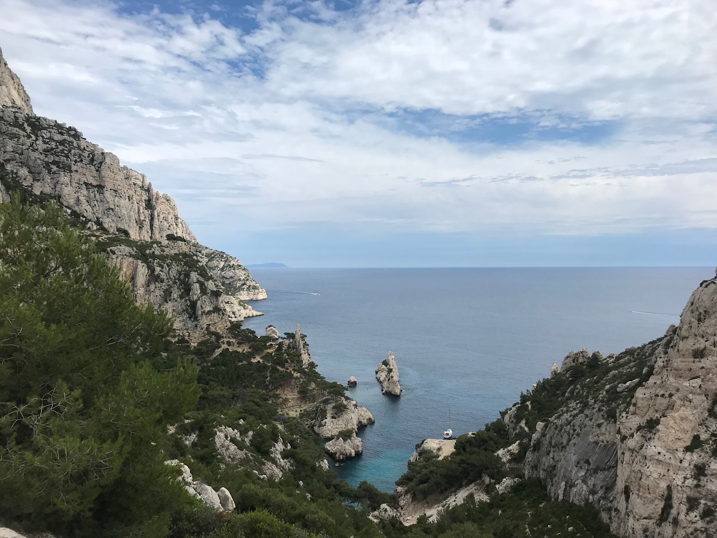 Wonders of nature, the calanques along the Provençal coast