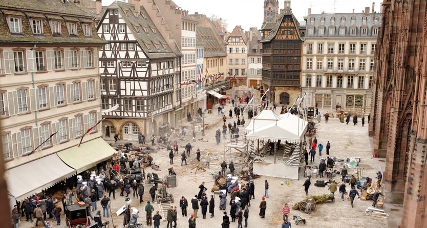 Les lieux de tournages en France