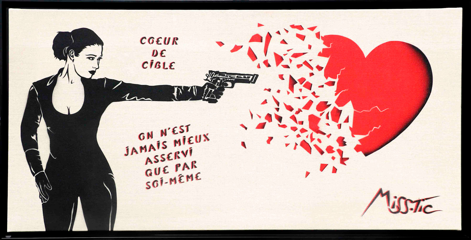 Miss.Tic, l'exposition d'art en mouvement à Montpellier