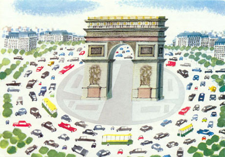 This Is Paris illustrated by Miroslav Sasek Paris in the sixties