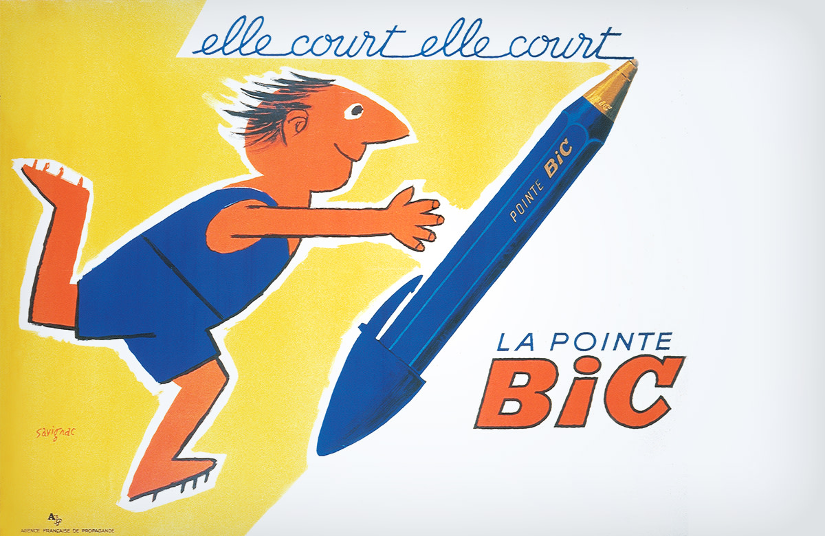 Le stylo Bic - un classique du design français
