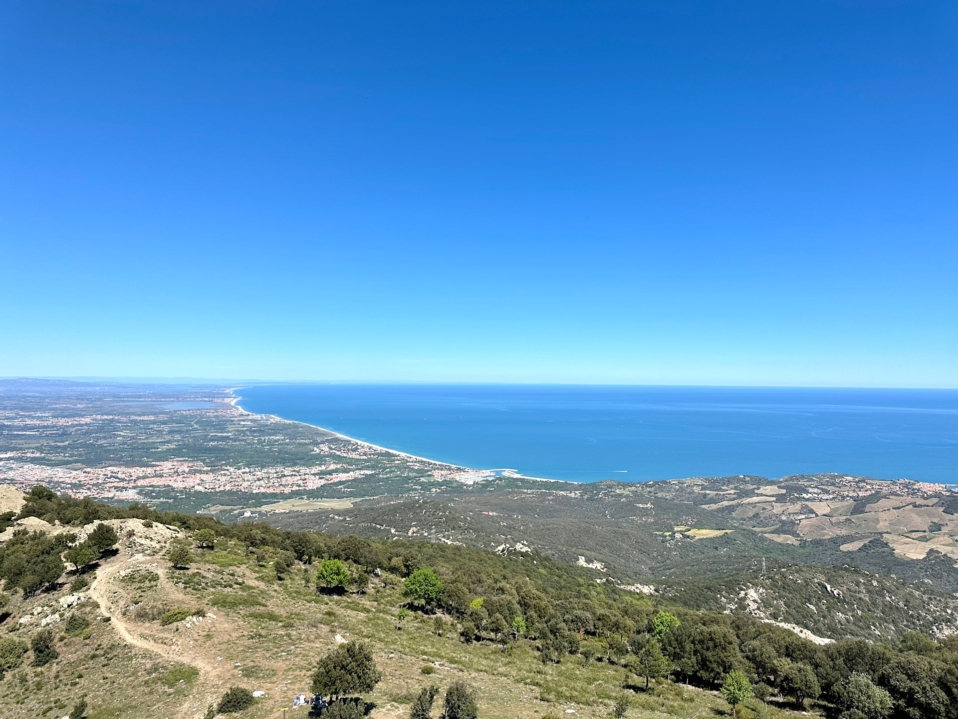 Hike to the Tour de la Massane, a breathtaking panorama