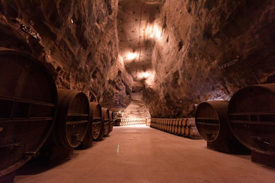 Terra Vinea, underground wine museum south of France