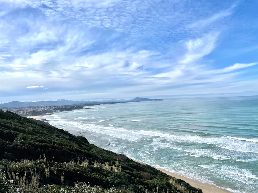 The beautiful towns in the Basque country, west France