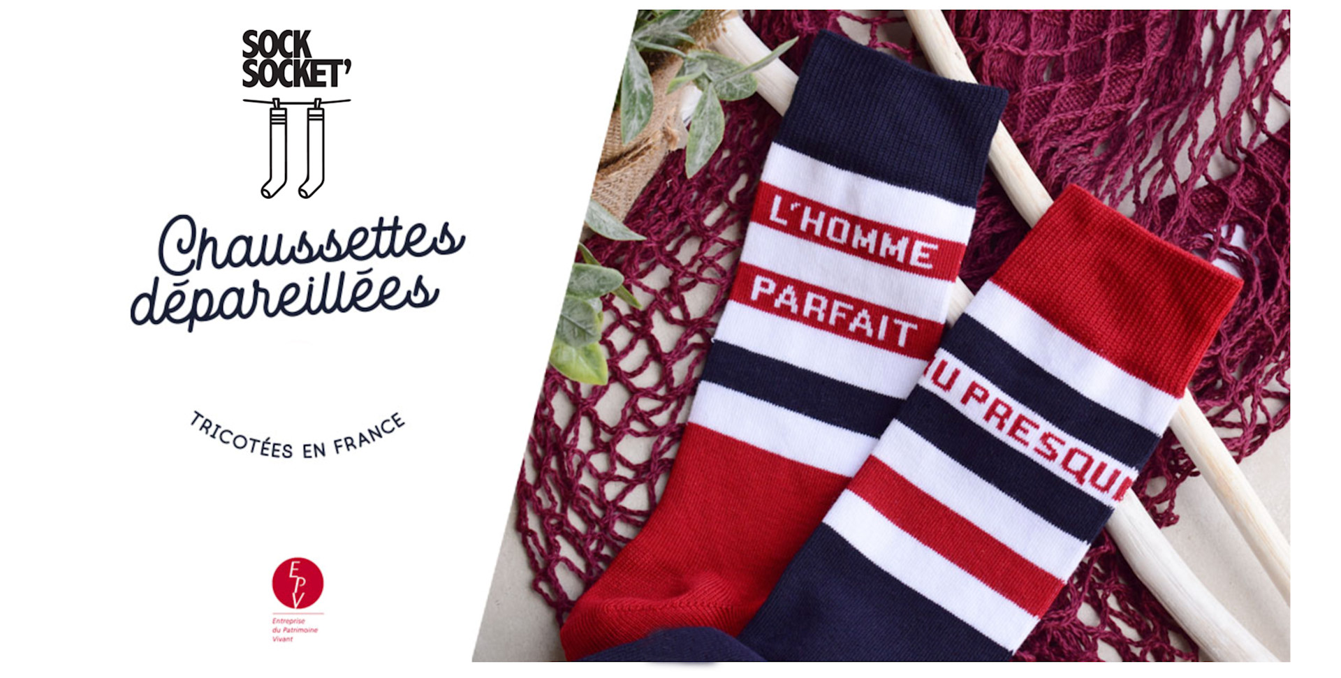 Sock Socket, des chaussettes Made In France