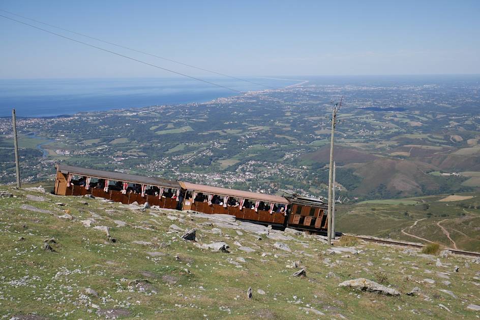 Train de la Rhune, an authentic cogwheel train