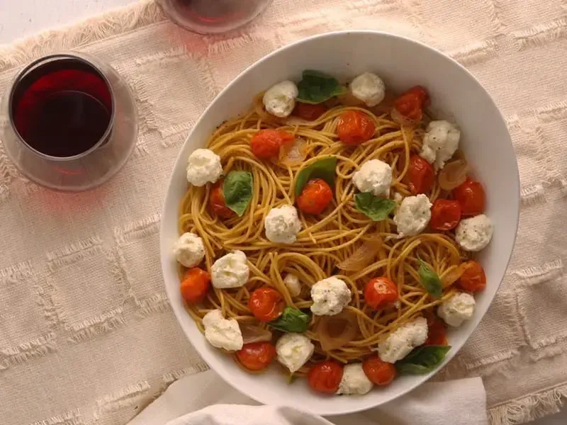 Roasted Tomato Ricotta Pasta Recipe with Protein+™ Spaghetti | Barilla