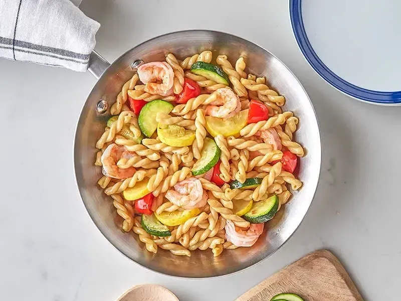 Gemelli Pasta Gemelli Pasta Bake With Parmesan & Mozzarella And Rustic
