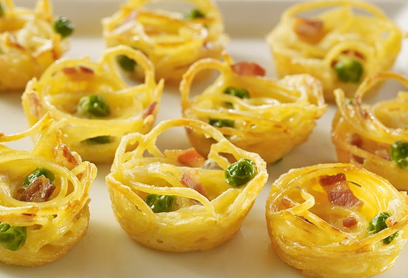 Easy Mini Spaghetti Pasta Frittatas Recipe | Barilla Canada | Barilla