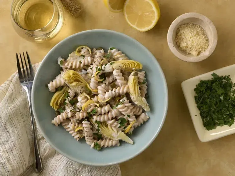 Lemon Artichoke Piccata Pasta Recipe | Barilla
