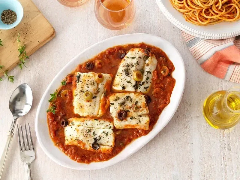 Broiled Cod Marinara Recipe | Barilla
