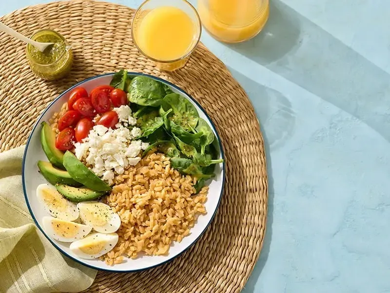 Chickpea Orzo Avocado Breakfast Bowl Recipe | Barilla