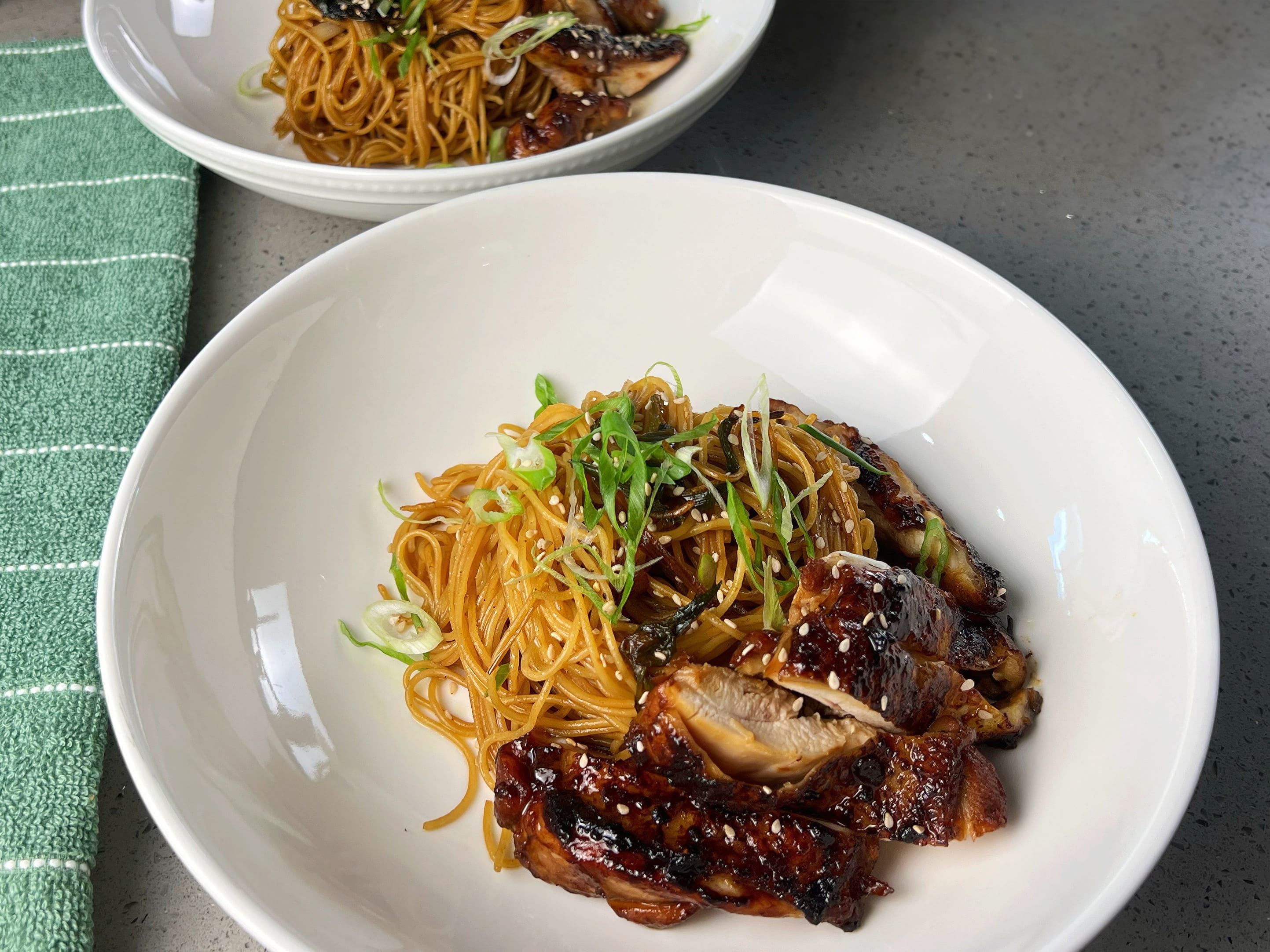 Scallion Oil Pasta & Soy Sauce Chicken Recipe | Barilla