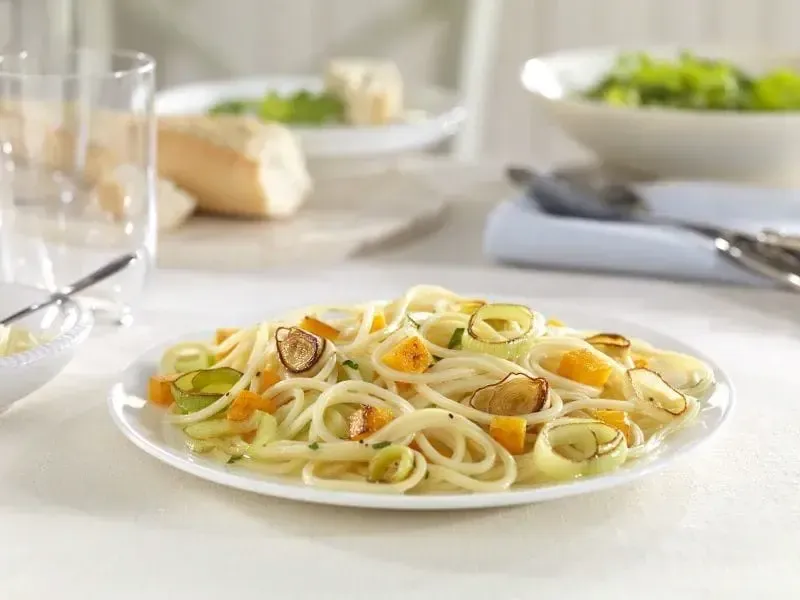 Spaghetti Rigati with Leeks & Butternut Squash | Barilla