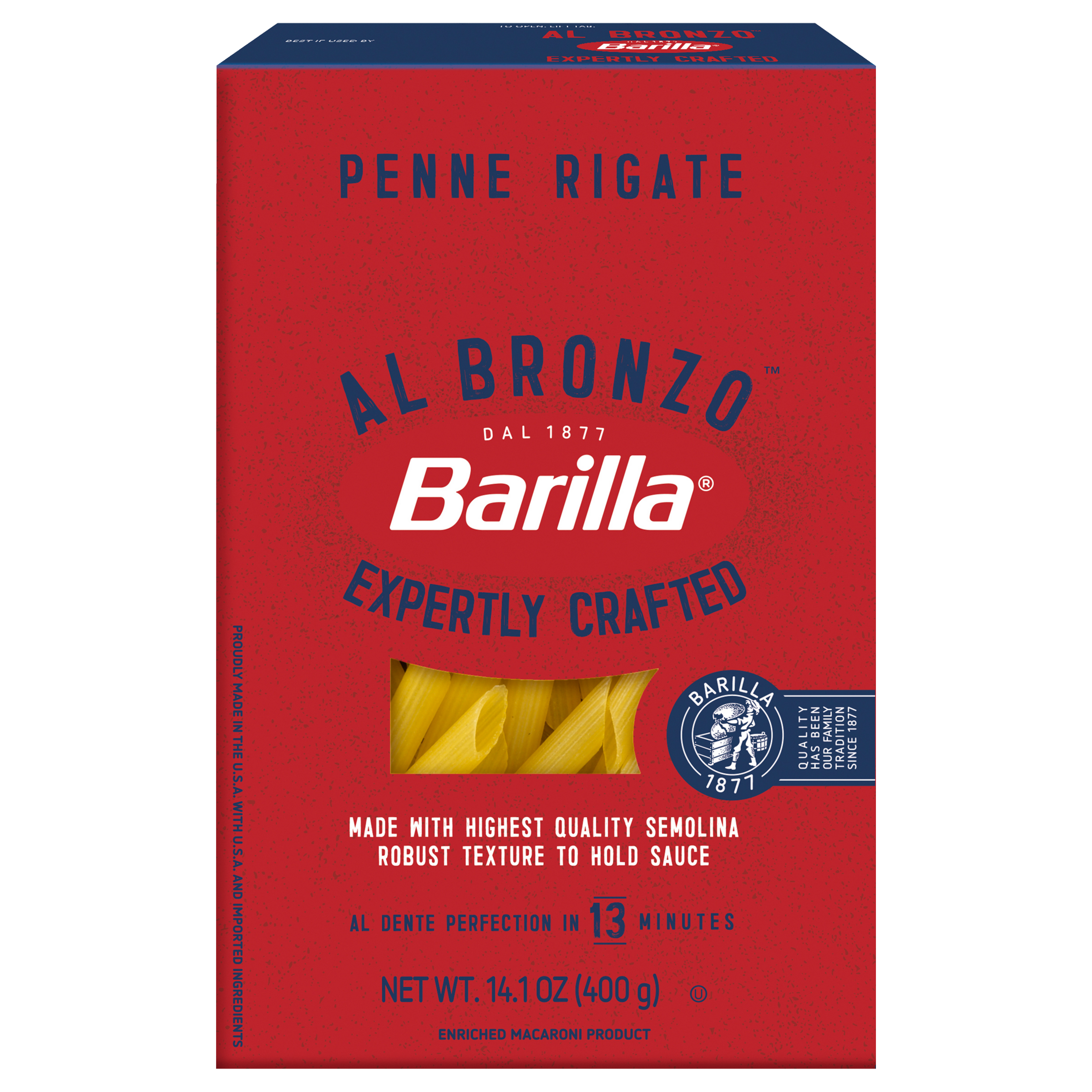 Al Bronzo Penne Rigate Pasta | Barilla
