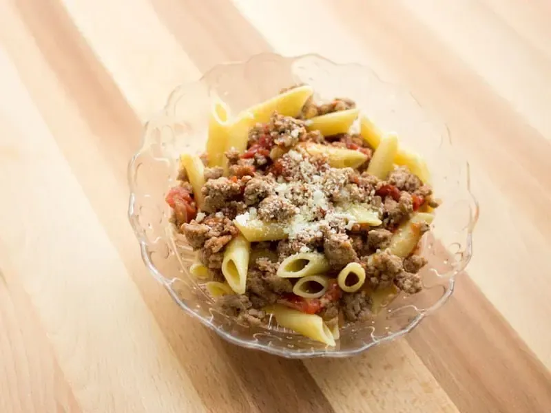 Mostaccioli with Tuscan Sauce Recipe | Barilla