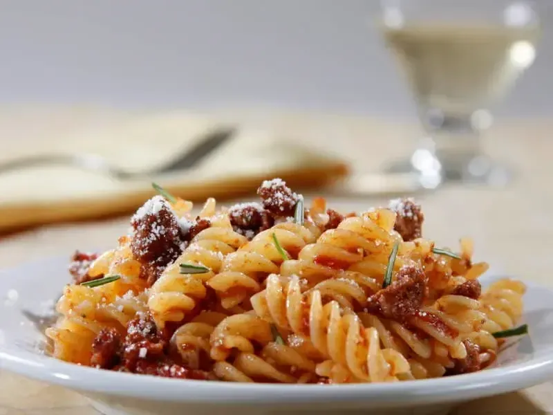 Gluten Free Rotini with Lamb Ragout, Rosemary & Romano Cheese | Barilla