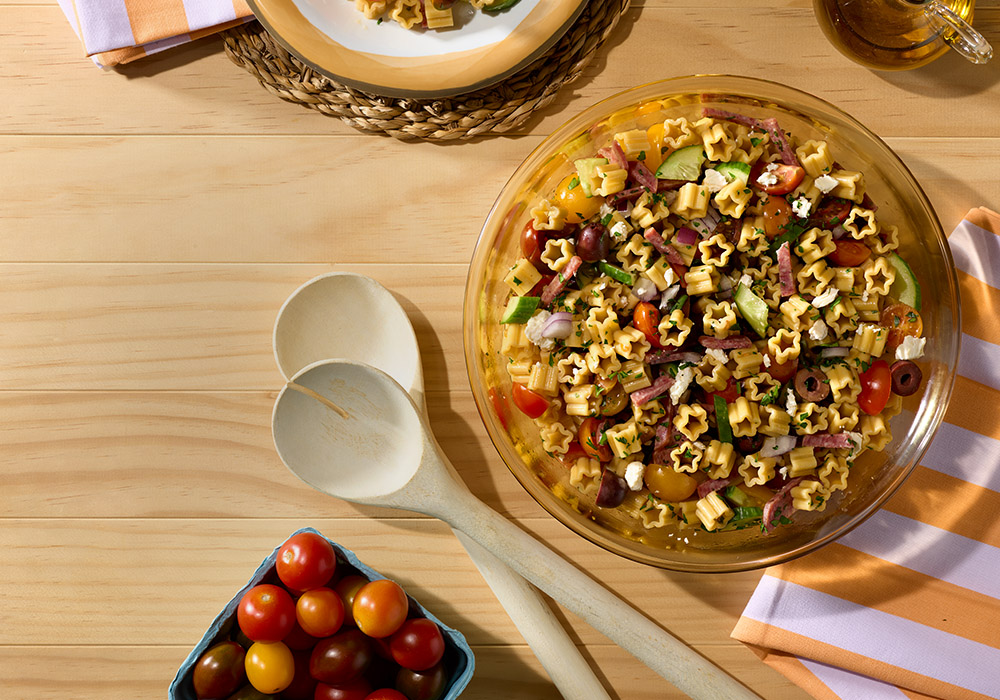 Easy Pasta Salad with Protein+® Stars Pasta | Barilla
