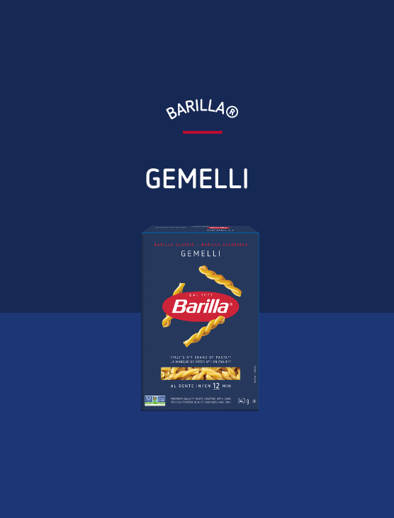 Gemelli | Barilla Canada | Barilla