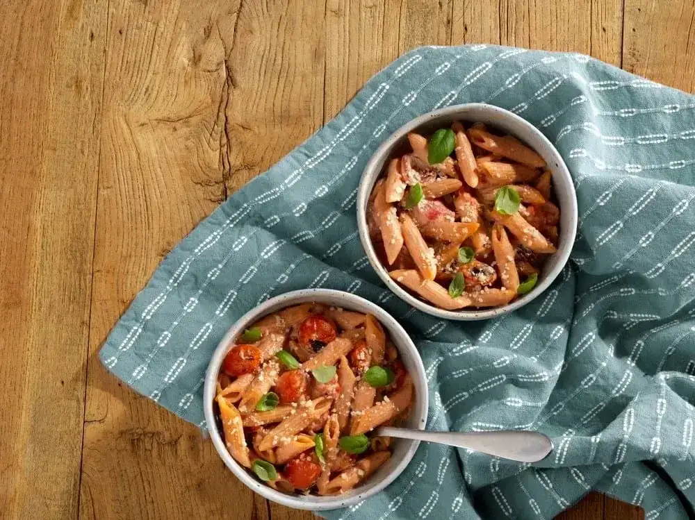 Red Lentil Penne Pasta With Tomato Cream Sauce Barilla