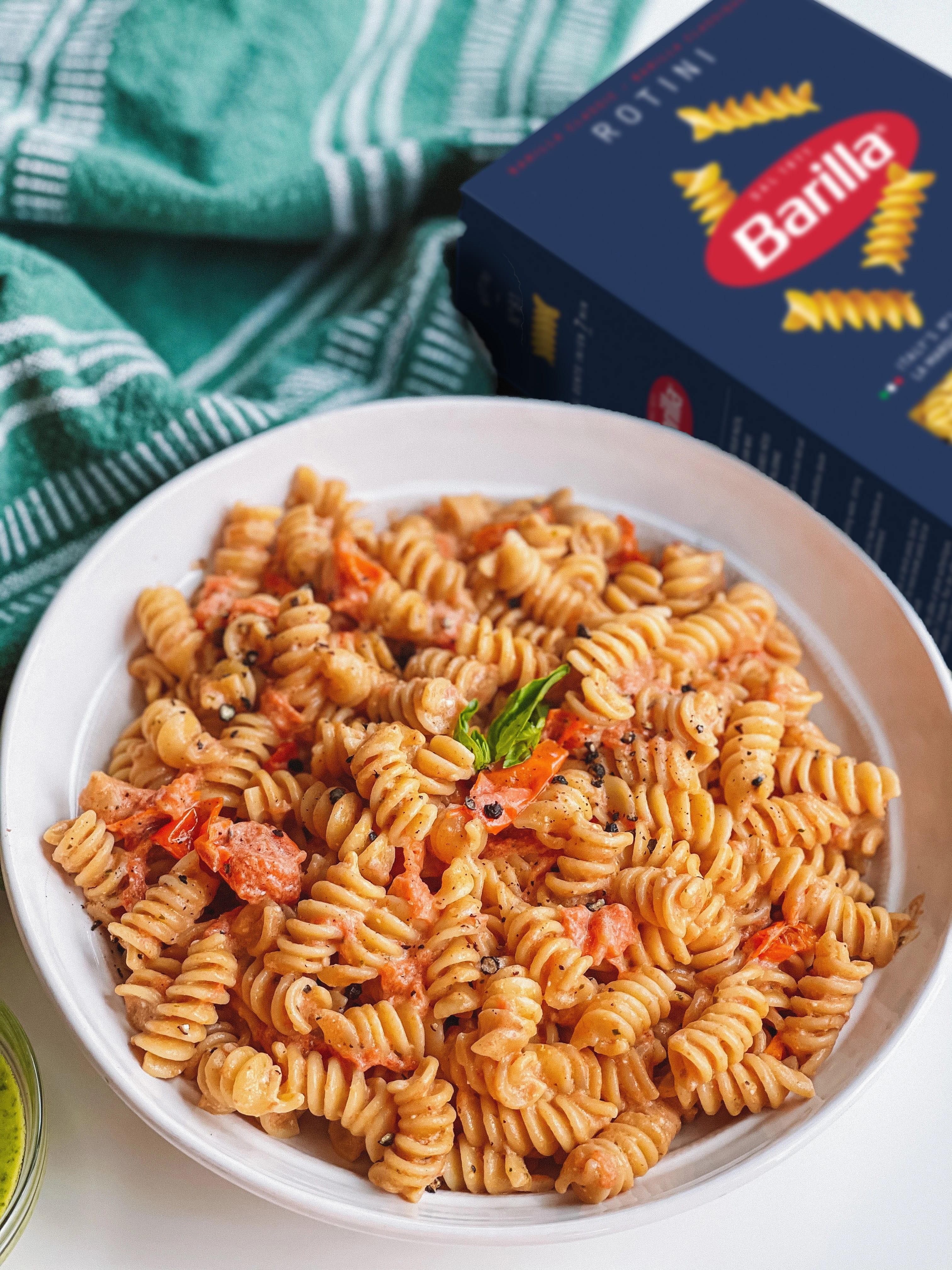 Pesto Baked Feta Rotini Pasta Recipe | Barilla Canada | Barilla