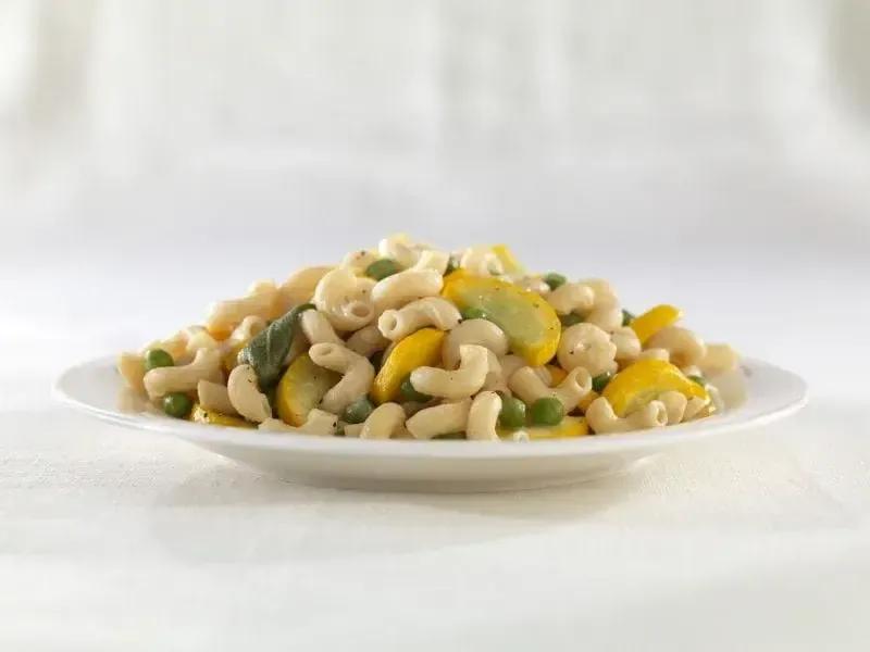 Protein+™ Elbows with Peas, Yellow Squash, Parmigiano Cheese & Sage ...