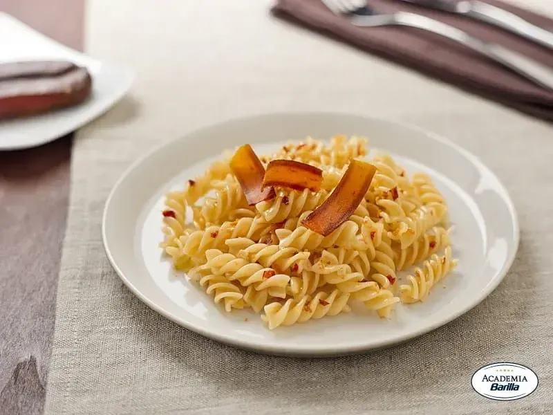 Rotini with Bottarga, Garlic & Dried Pepper Recipe | Barilla