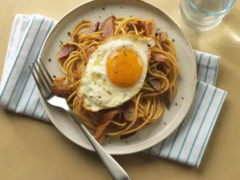 Chickpea Spaghetti Breakfast Pasta Recipe | Barilla