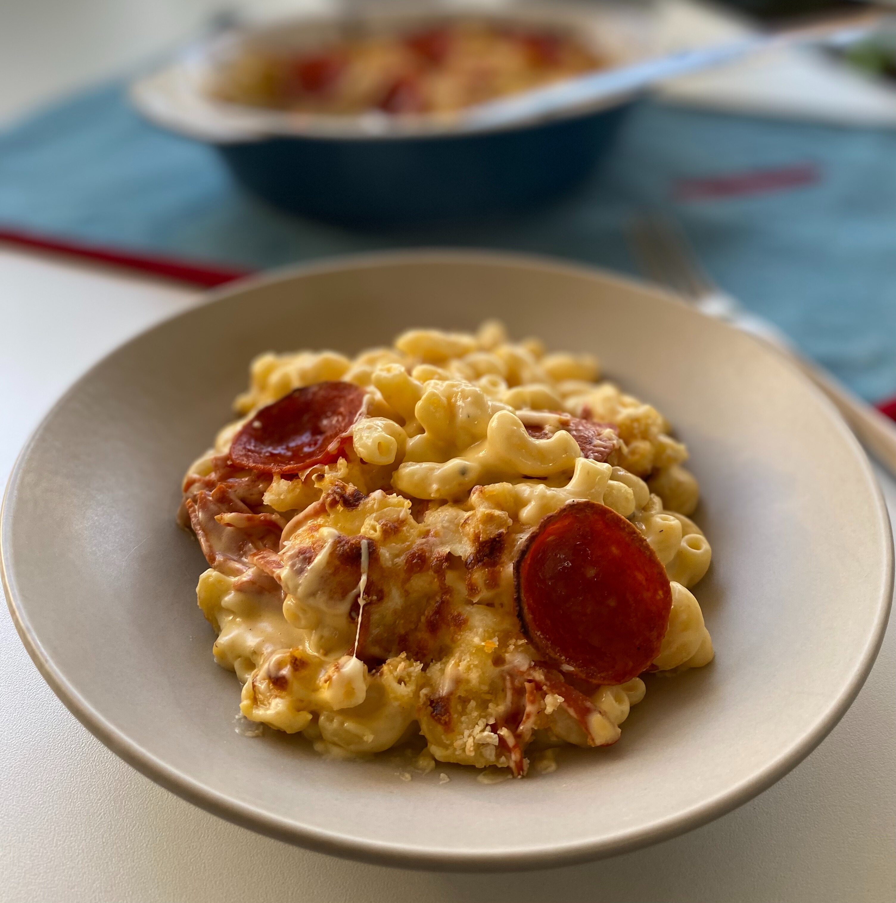Mac and Cheese Barilla com Chifferi (Elbows) Barilla e Pepperoni | Barilla
