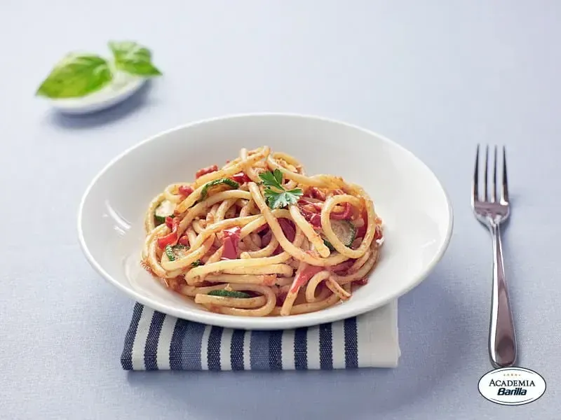 Thick Spaghetti Alla Caruso Recipe | Barilla
