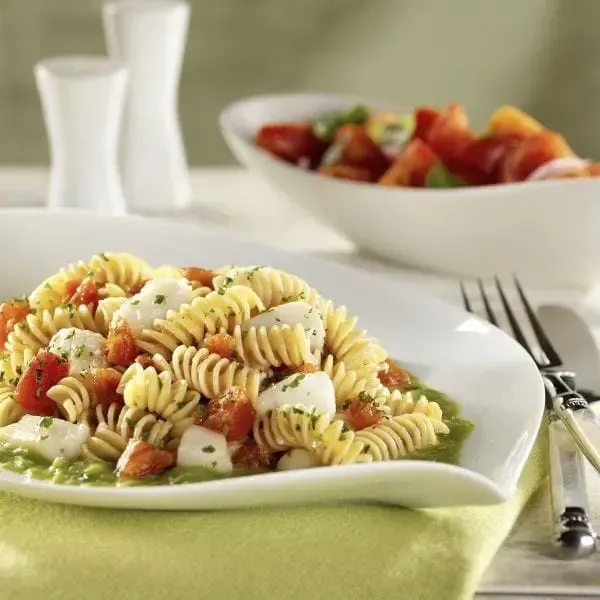 Protein+™ Rotini with Sea Bass & Peas Recipe | Barilla