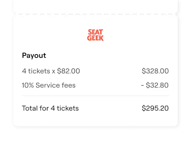 Sell Tickets | SeatGeek