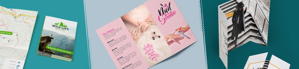 Inspiratie: 9 folder voorbeelden voor je volgende project | Drukwerkdeal