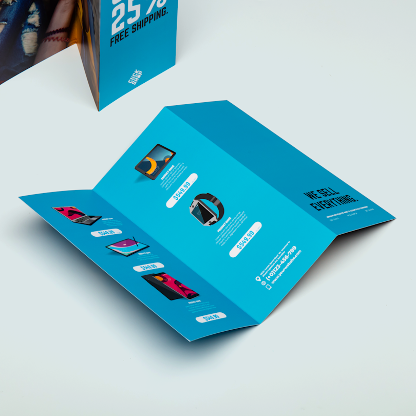 Reclamefolders drukken | Drukwerkdeal.nl