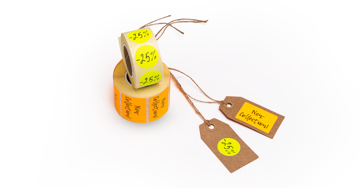 Stickers op rol bedrukken en bestellen | Drukwerkdeal.nl