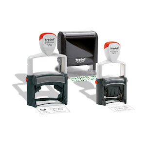 Stempel laten maken met logo en adres | Drukwerkdeal