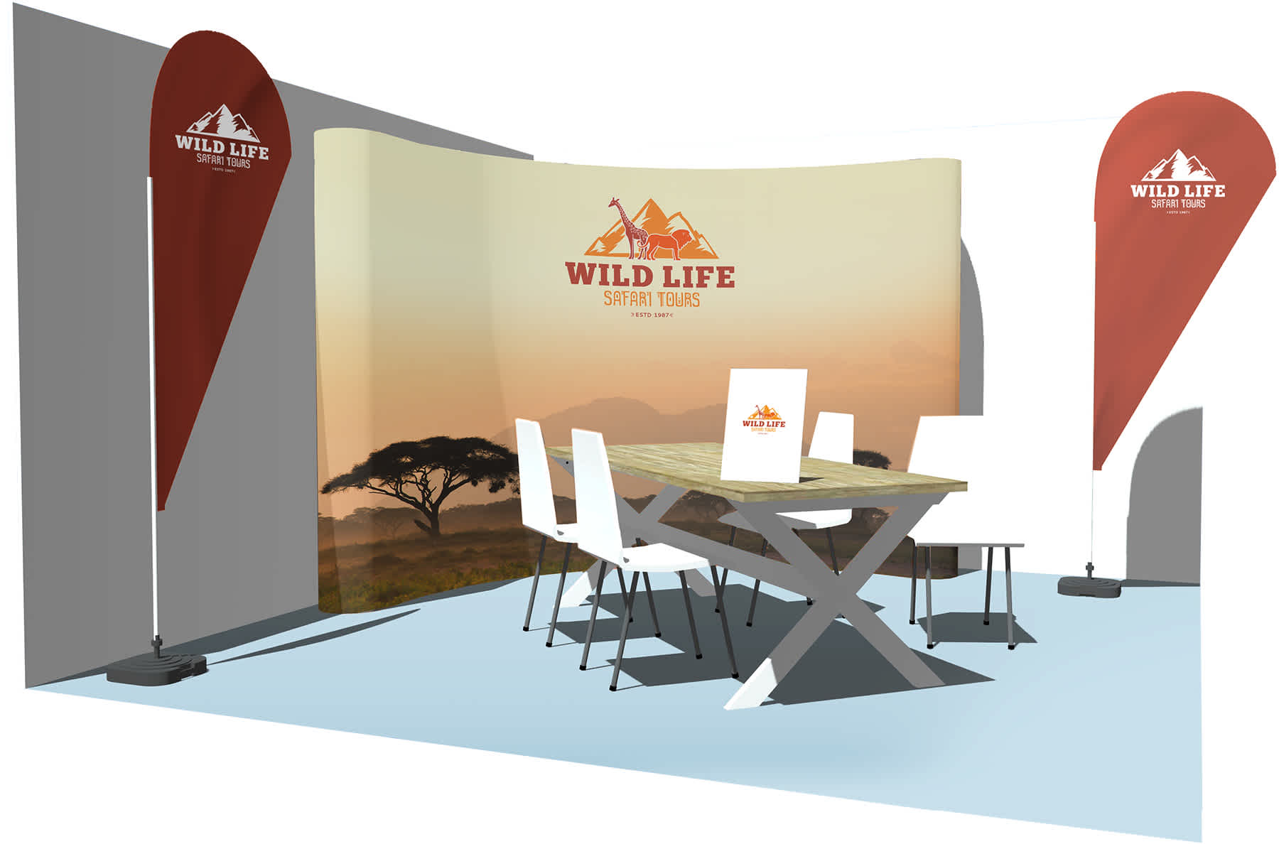 Beursstand inrichten | Drukwerkdeal.nl