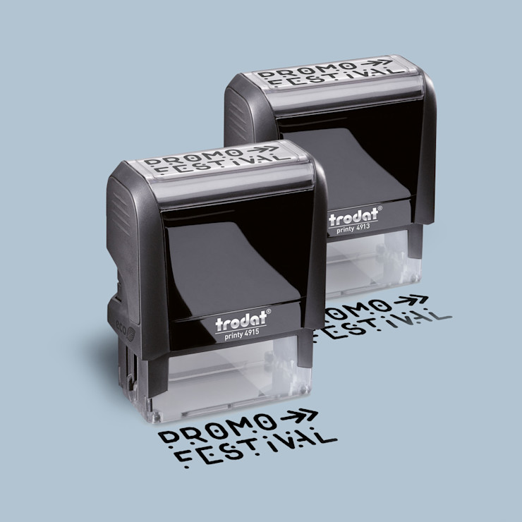 Stempel laten maken met logo en adres | Drukwerkdeal