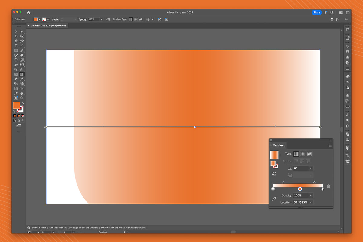 Illustrator: gradient in 5 stappen | Drukwerkdeal