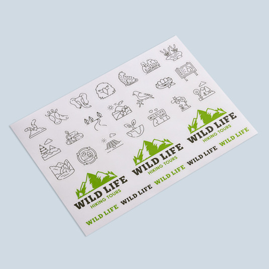 Kleine stickers drukken | Drukwerkdeal