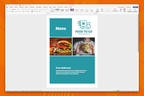 Een eigen folder maken in Word? Ontdek onze online editor! | Drukwerkdeal